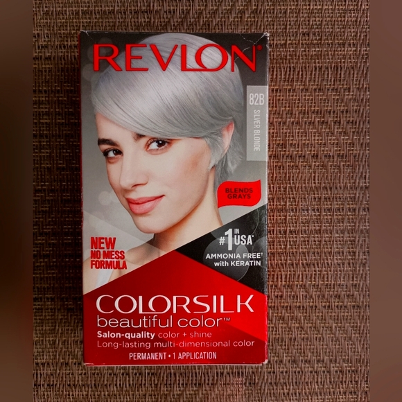 Revlon | Hair | Revlon Colorsilk Permanent Hair Color Shade 82b Silver ...